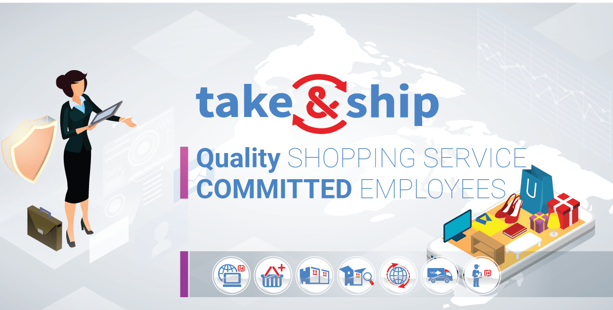 Shopping Assistance - Take and Ship - Buy for Me